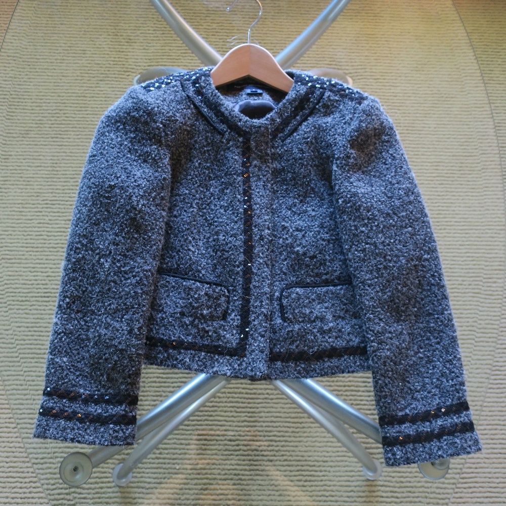 French Connection Tweed Jacket - Gem